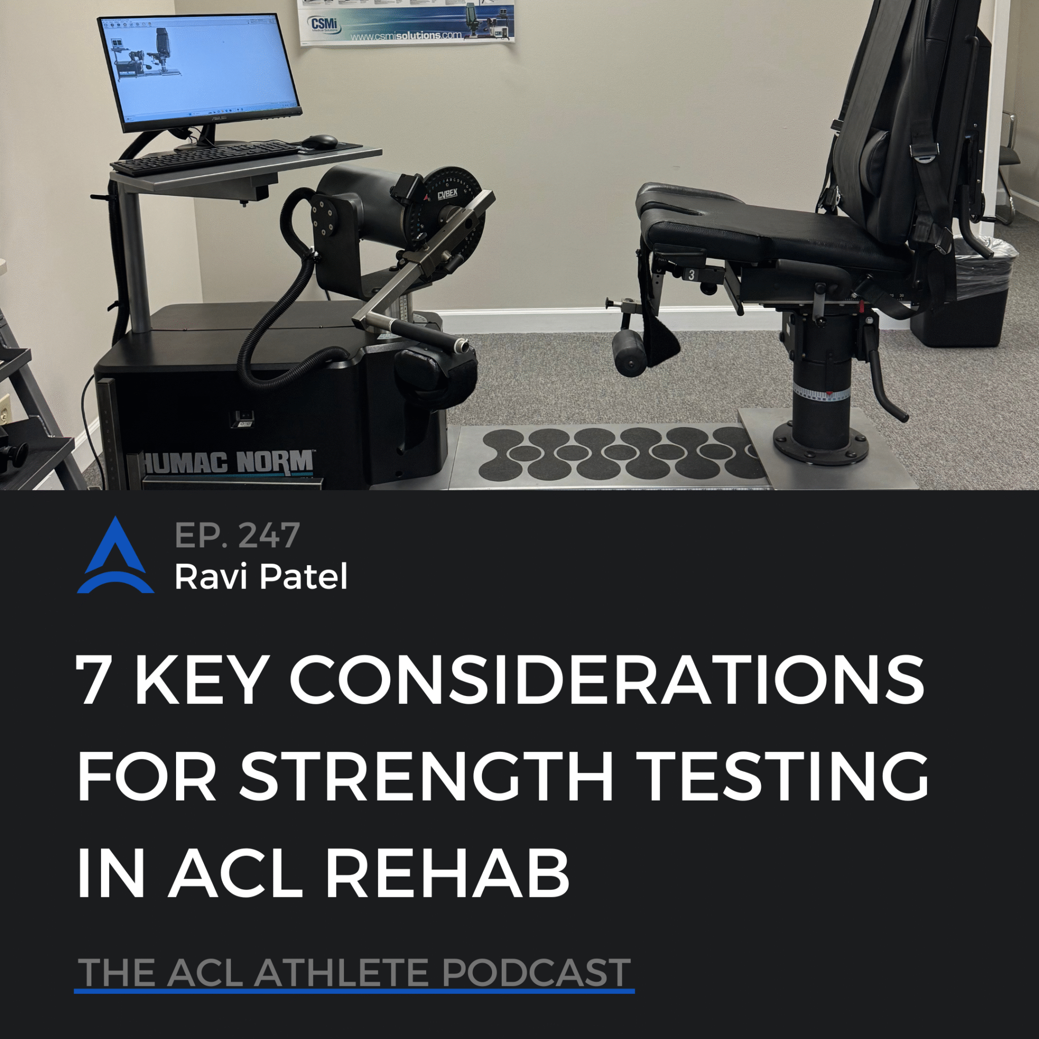 Episode 247 | 7 Key Considerations for Strength Testing in ACL Rehab ...